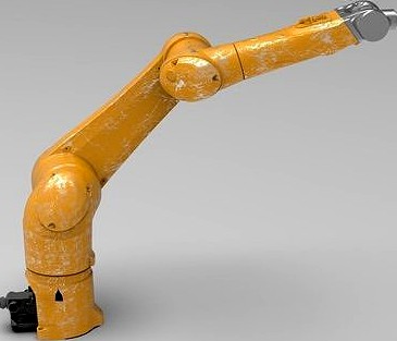 6-axis Robotic-arm | 3D model