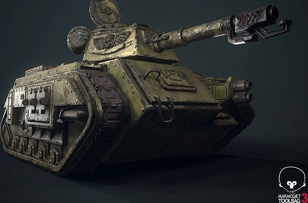 Warhammer tank 3D model