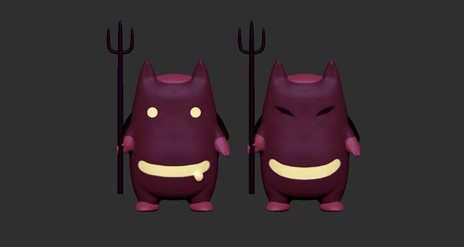 Deviruchi Fan Art STL for 3DPrint | 3D model