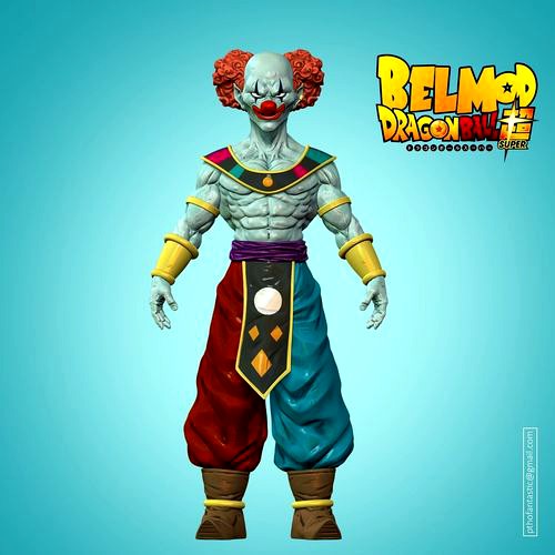 Belmod Dragon Ball Super Statue Printable | 3D model