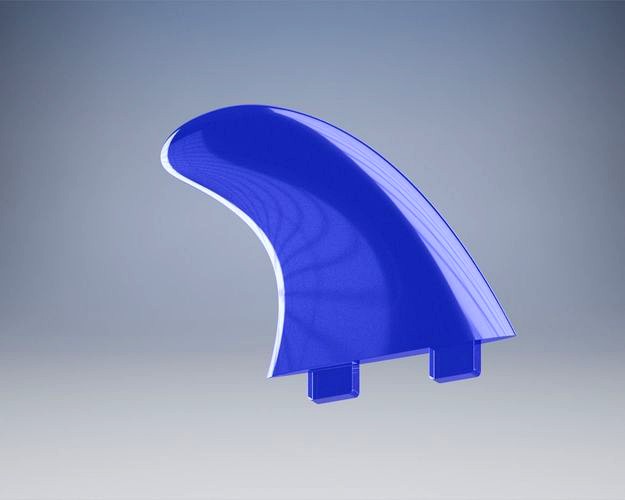Surfboard fin | 3D model