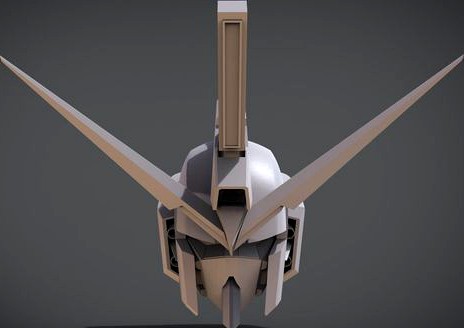 Gundam Infinitive Justice Head | 3D model