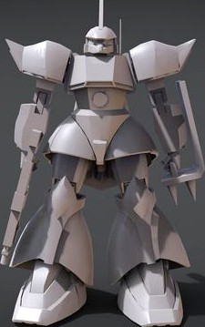 Gelgoog Marine | 3D model