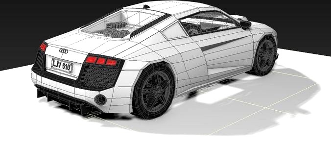Audi R8 | 3D model