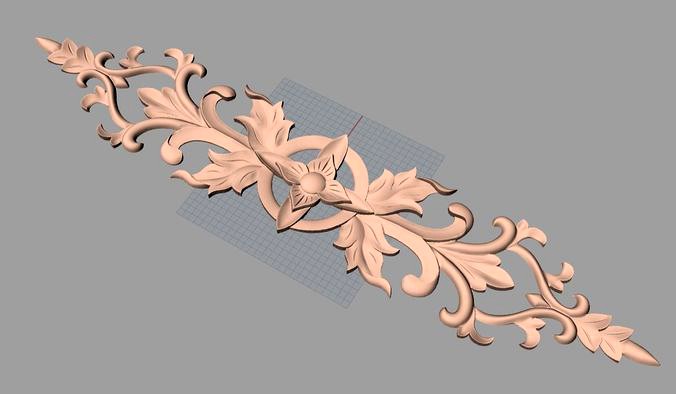 CNC 3D relief models STL format file used for artcam aspire E392