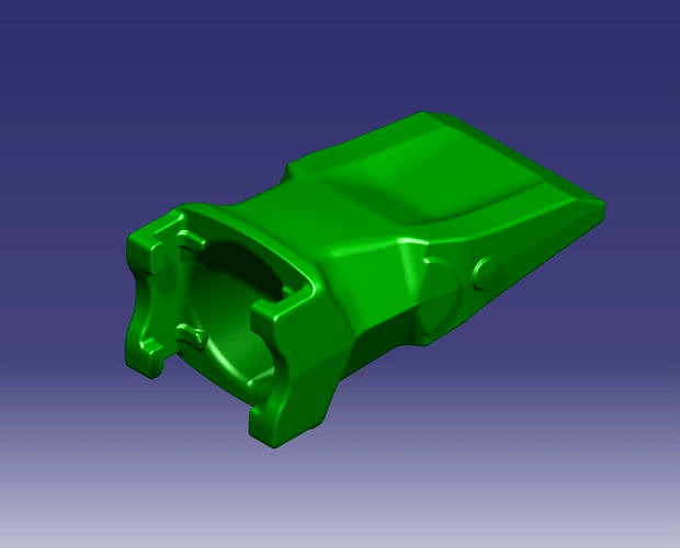 Excavator Tooth 3d model