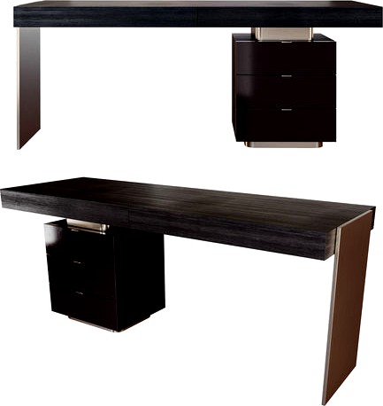 Minotti Carson Writing Desk 3d model