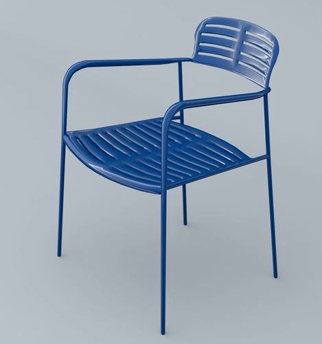 Mall Chair 10 Colors Low Poly 3d model