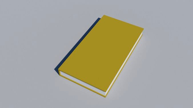 Model of 3D Book