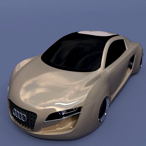 Audi RSQ 3d model