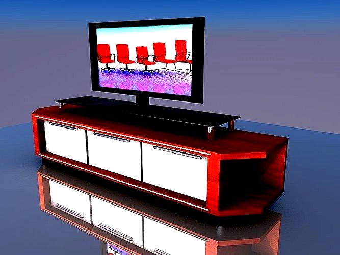 Tv unit 2 3d model