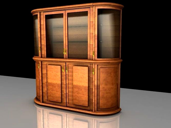 Classic buffet 3d model