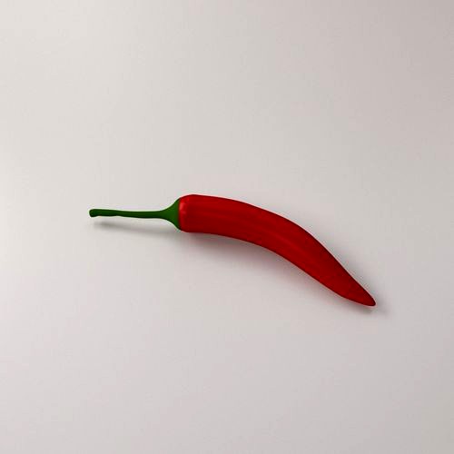 Chilli 3d model