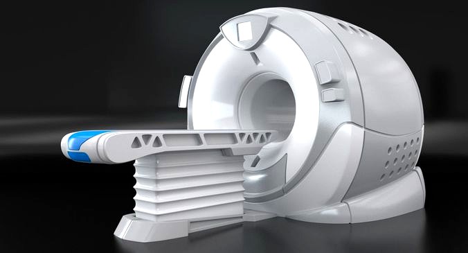 Modern Device Of MRI 3d model