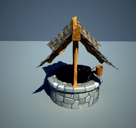 Water Well 3d model