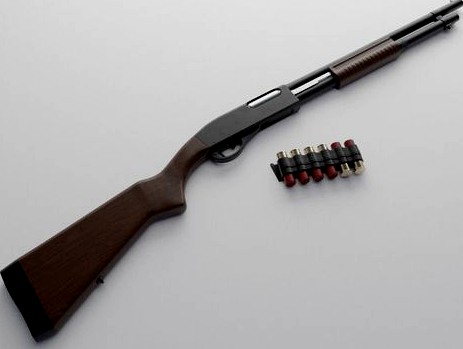 Remington 870 Classic 3d model
