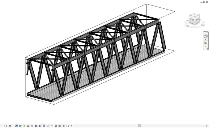 Bridge Design Revit- Robot Structural Model 3d