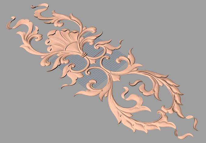 Artcam Aspire 3D relief models STL Files used for CNC E609