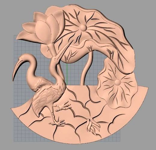 Artcam Aspire 3D relief models STL Files used for CNC E623