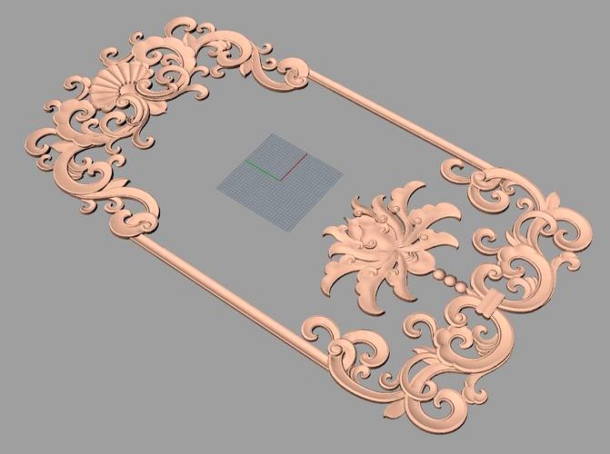 Artcam Aspire 3D relief models STL Files used for CNC E571