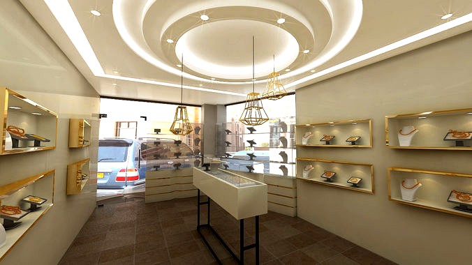 JEWELERY SHOP 3D MODEL