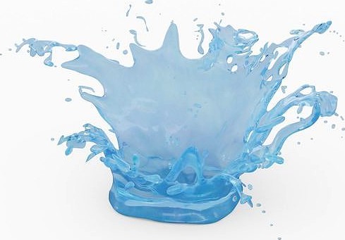 Water Splash 3d model