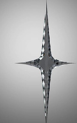 Star Diamond Effect 3d Model