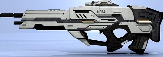 Sci-Fi Blaster Gun 3d model