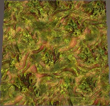 PBR seamless sci fi alien surface textures 3d model