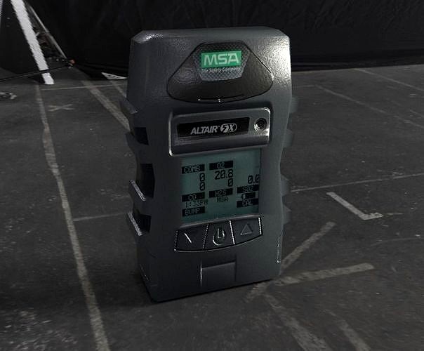 Gas Detector 3d model