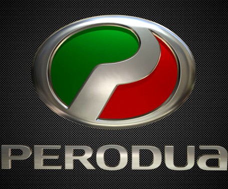 perodua logo 3d model