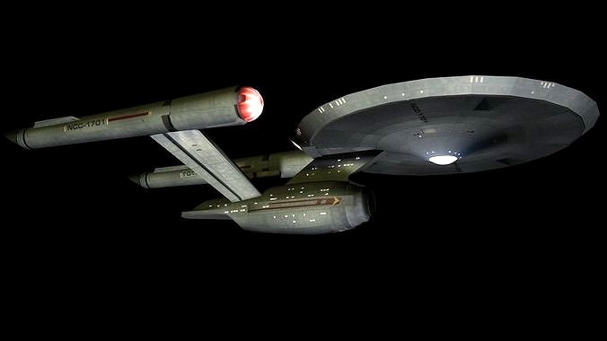 USS Enterprise from Discovery 3d model