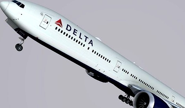 Boeing 777-9x Delta 3d model