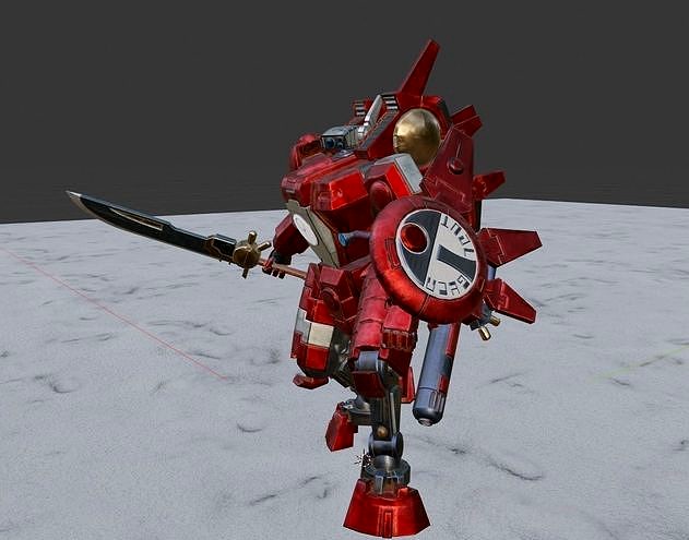 Tau Commander Farsight 3d model