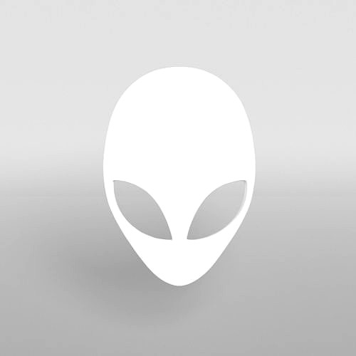 Alienware Logo 002 3d model