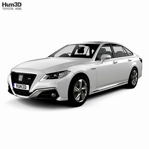 Toyota Crown RS Advance 2018 3d model