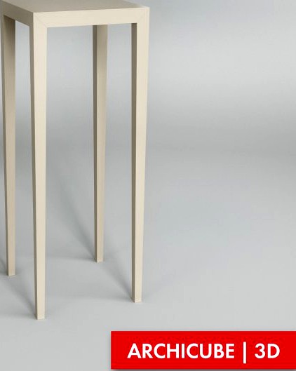 Console Table 3D Model