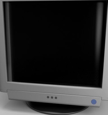 Compaq 9500 Monitor 3D Model