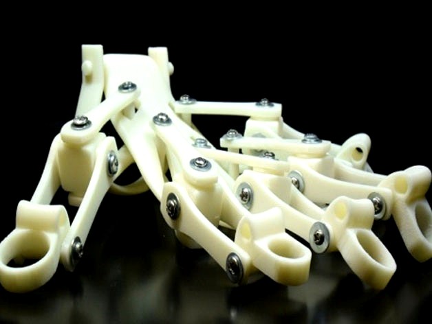 3D Printed Exoskeleton Hands by 3DPrintIt model