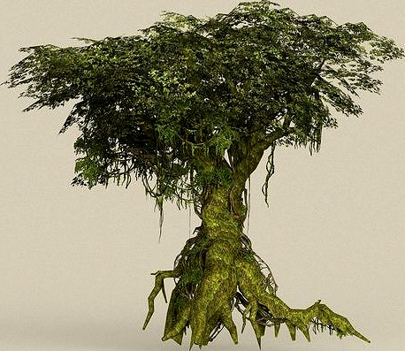 Game Ready Tree 25 3d model