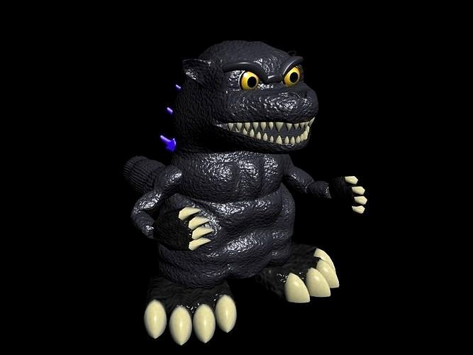 Godzilla Toy 3d model