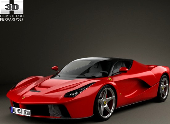 Ferrari F70 LaFerrari 2014 3d model