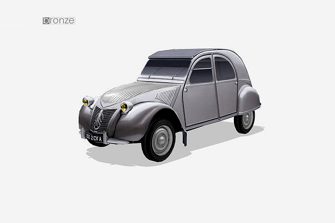 Citroen 2CV A 1950 3d model
