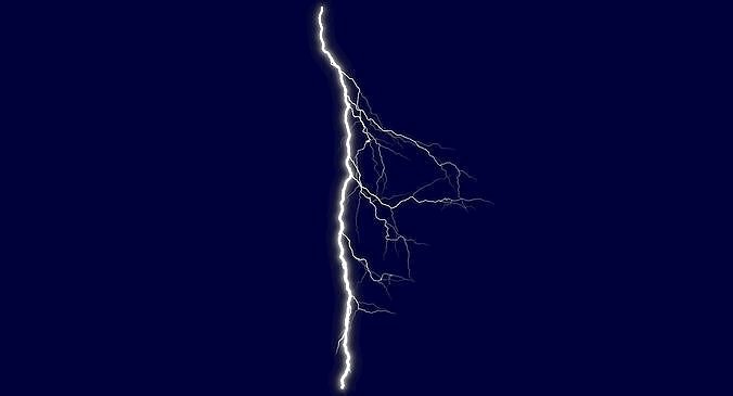 Realistic 3D Lightning CG-09 model