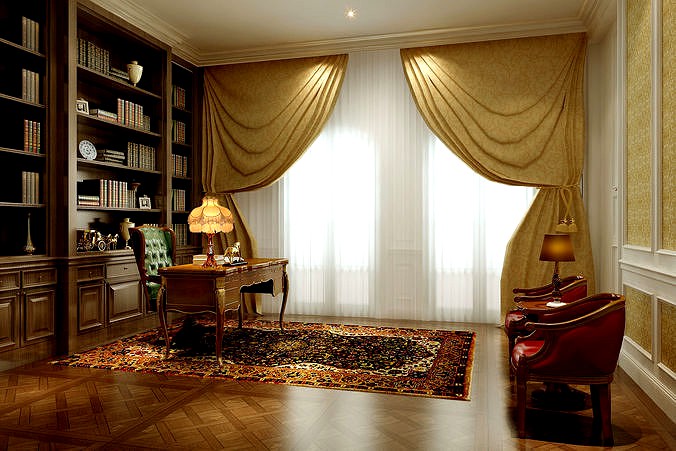 European study 3d model