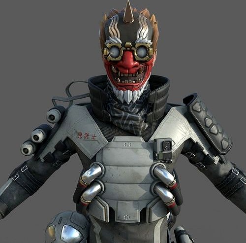 Wraith Legendary Apex Legends 3d model