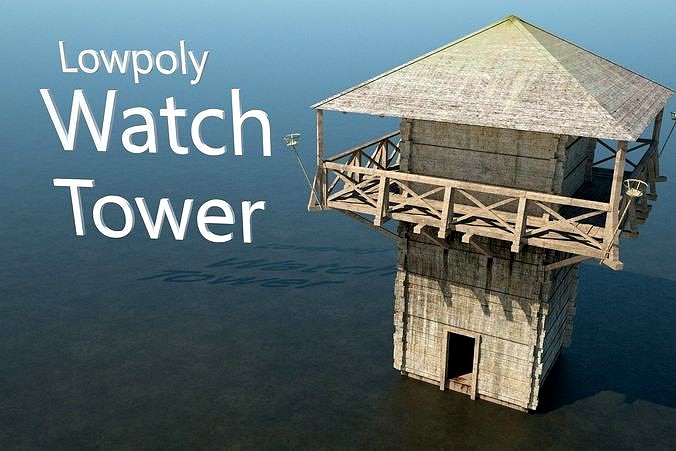 Roman Watchtower 3d model