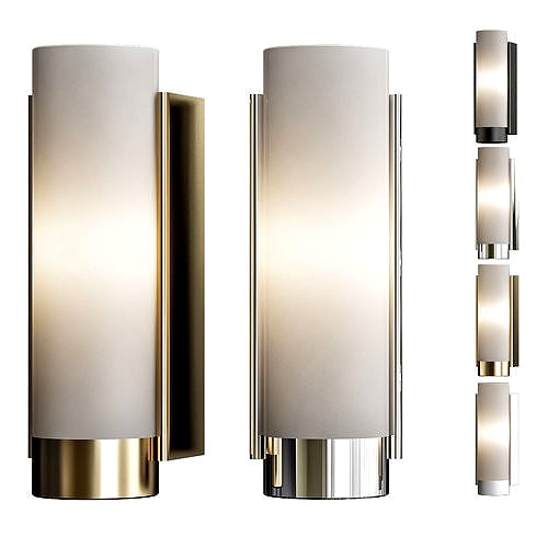 Restoration Hardware powell sconce 3d model
