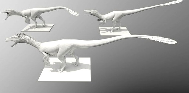 Raptor Three Poses | 3D model