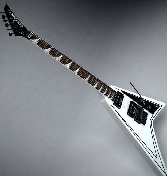 Jackson Randy Rhoads 3D Model